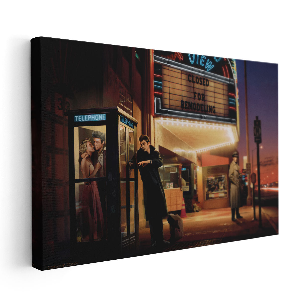 Red Barrel Studio® Midnight Matinee - Canvas Print Wall Art | Wayfair