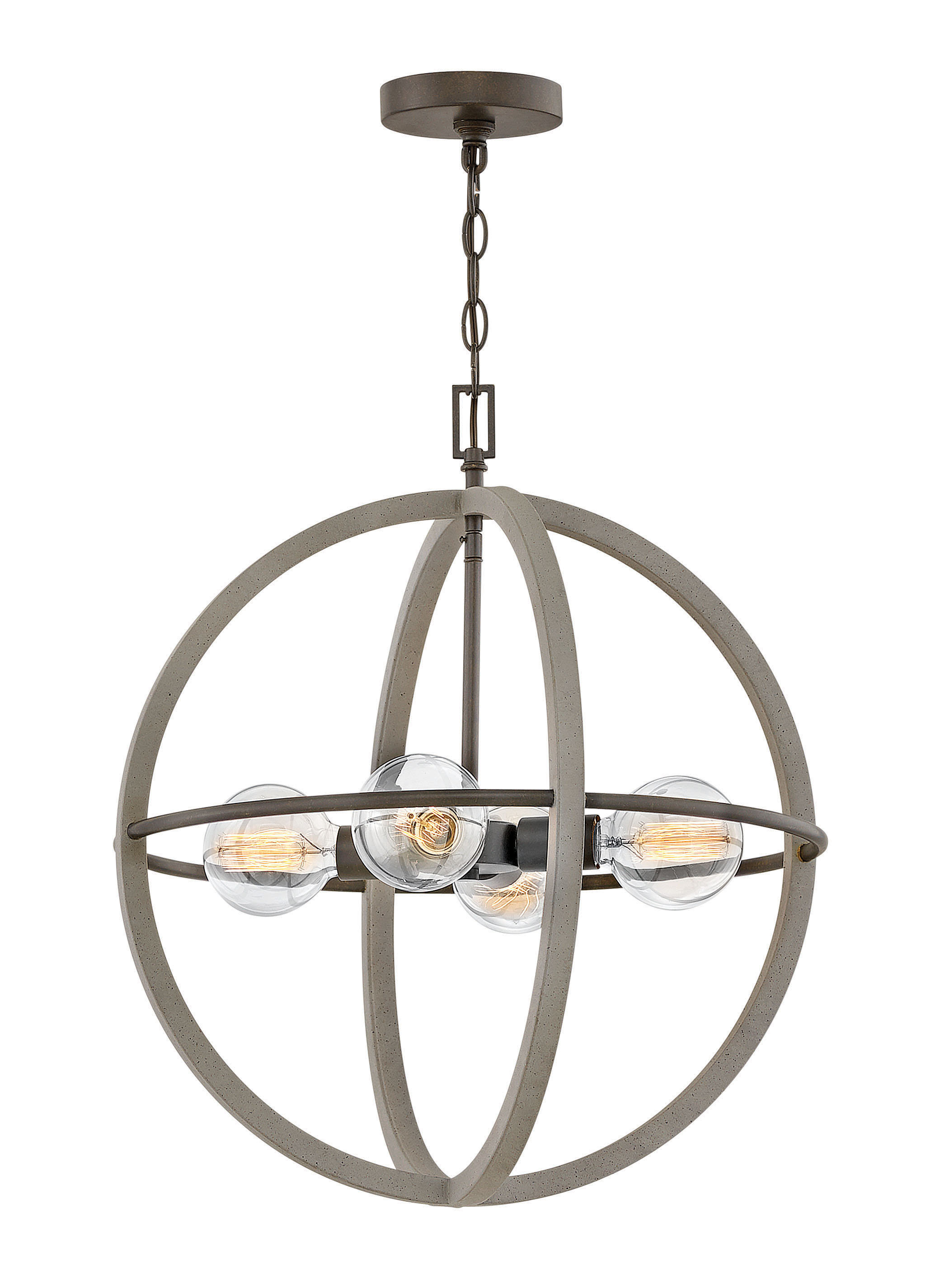 Hinkley Bodie 4 - Light Unique Globe Chandelier | Wayfair