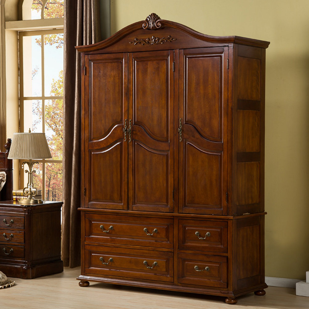 Parttlion Modern Brown Creative Wardrobe - Wayfair Canada