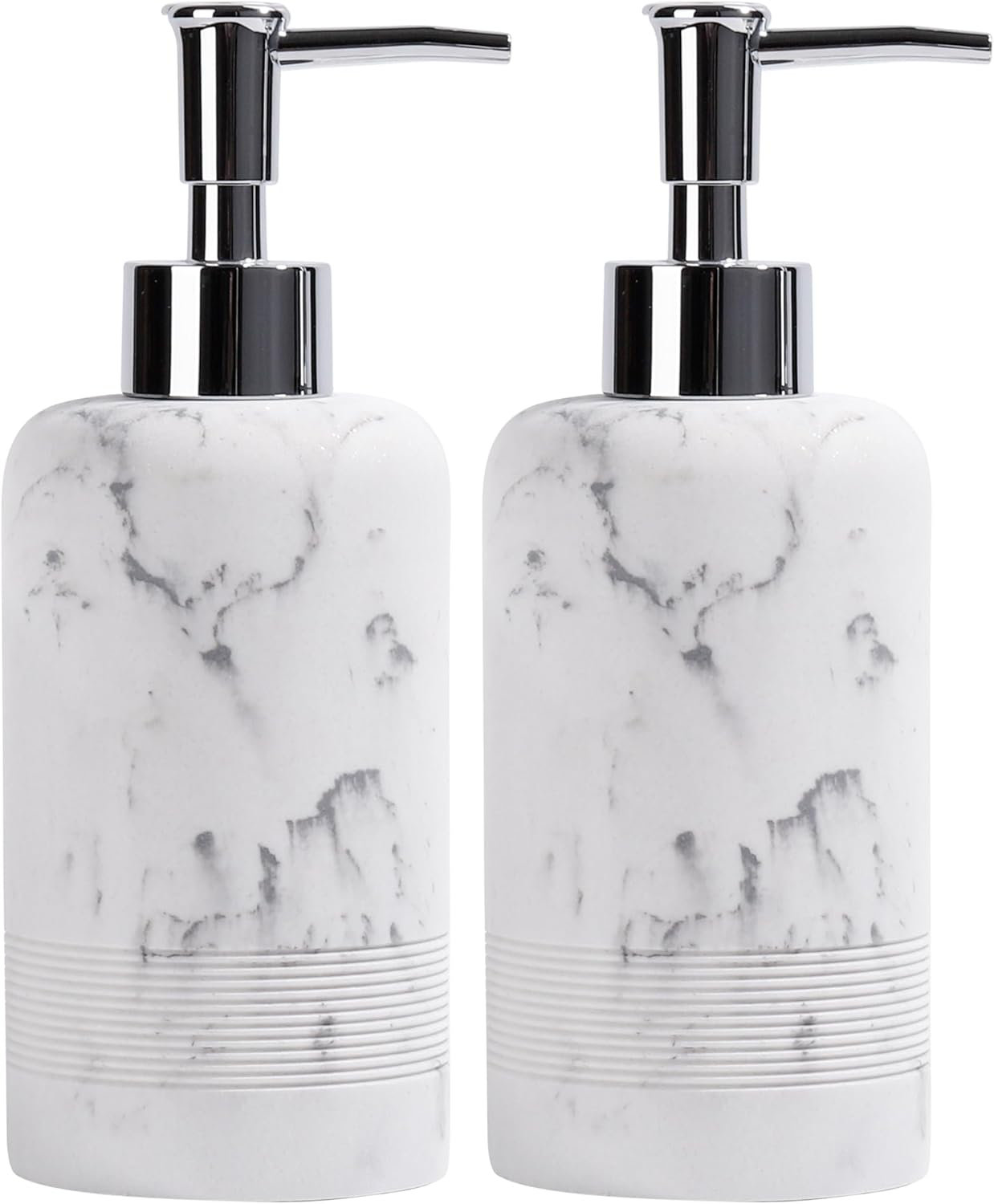 House of Hampton® 2Pcs,Set Hand Soap Dispenser Sets,Refillable Resin ...
