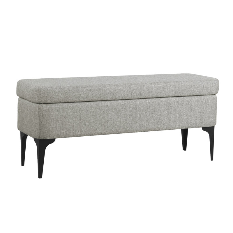 Wade Logan® Ameelya Upholstered Storage Bench & Reviews | Wayfair