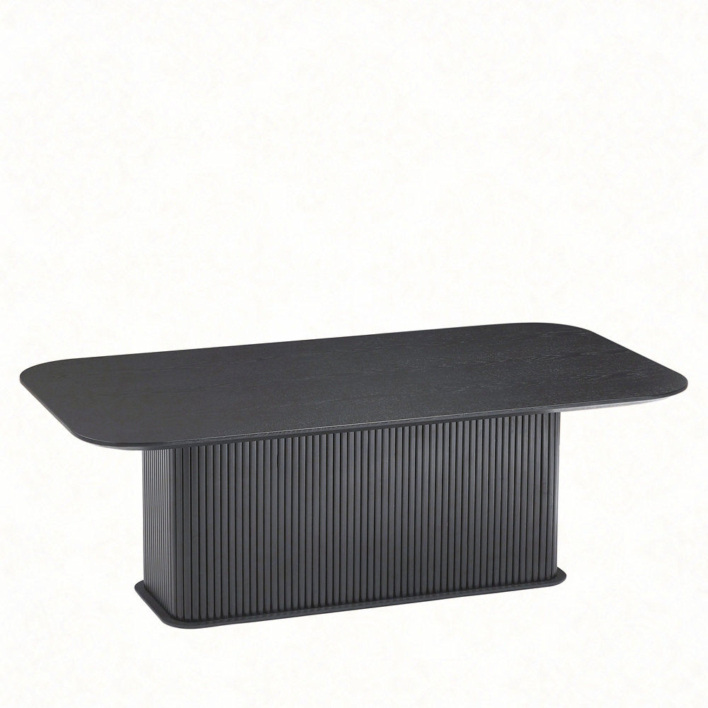 Hokku Designs Coffee Table Wood Surface and Metel Feet | Wayfair