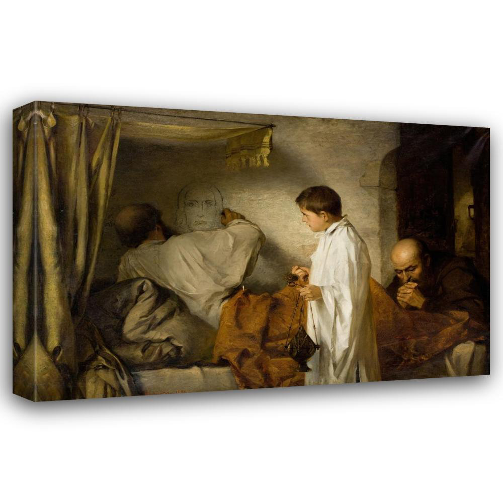 Alcott Hill® "The Dying Painter" by Hermine Laukota - Gallery Wrap ...