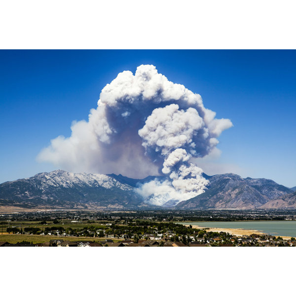 Millwood Pines Alpine Utah Fire On Canvas by Renphoto Print - Wayfair ...
