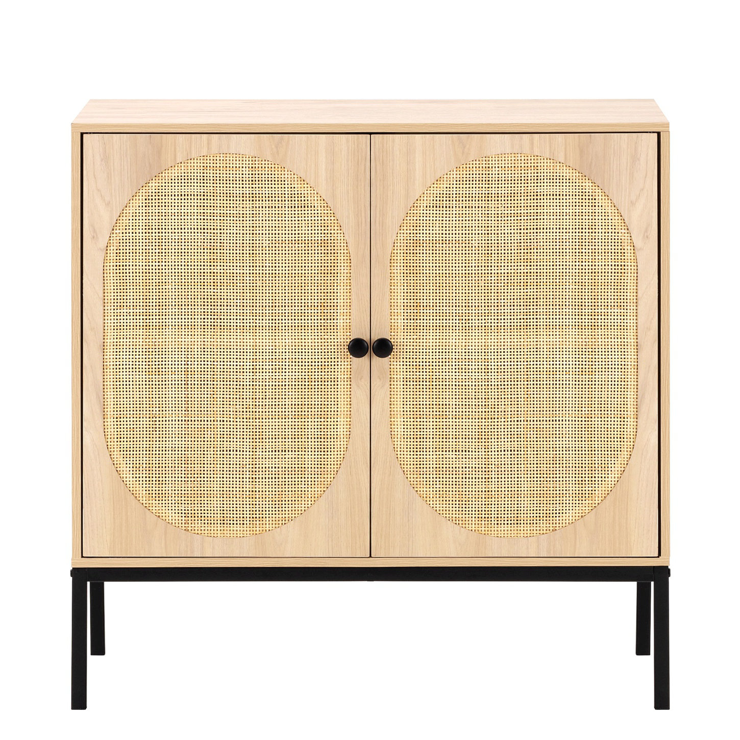 Bay Isle Home™ Madhuri A Console Table Side Table With Rattan Door ...