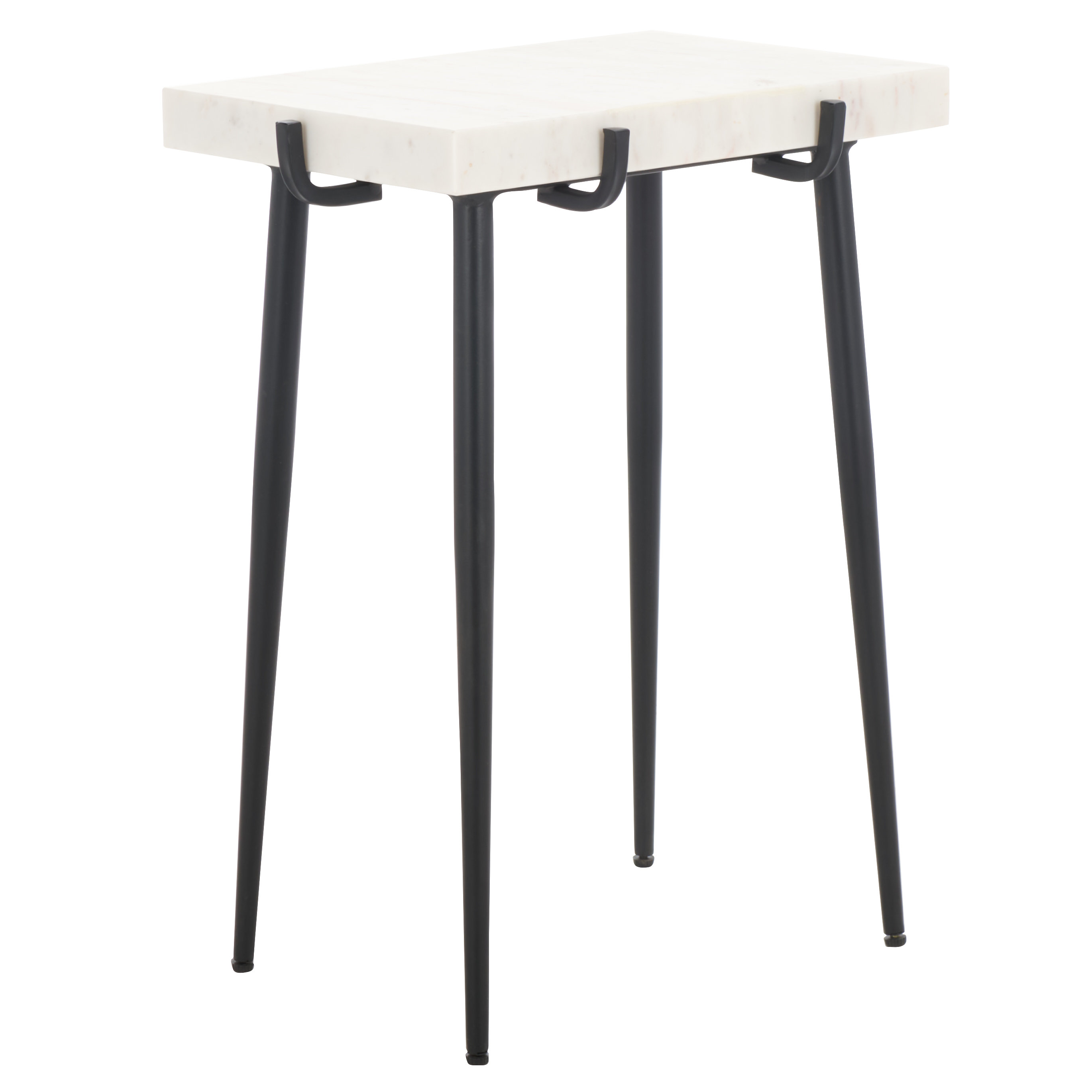 Wrought Studio™ Bremen Marble Side Table | Wayfair
