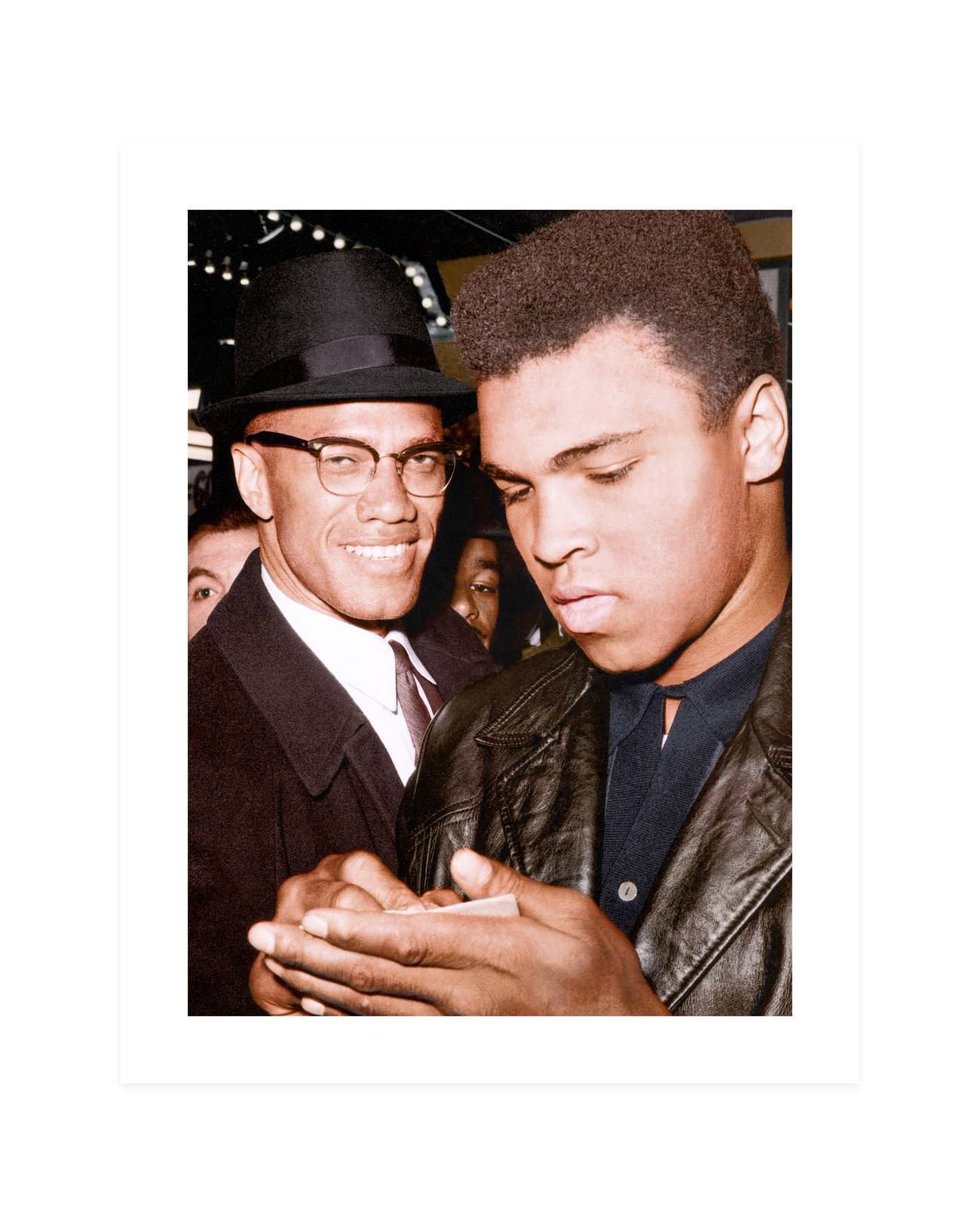 Globe Photos Entertainment & Media Malcolm X and Muhammad Ali ...