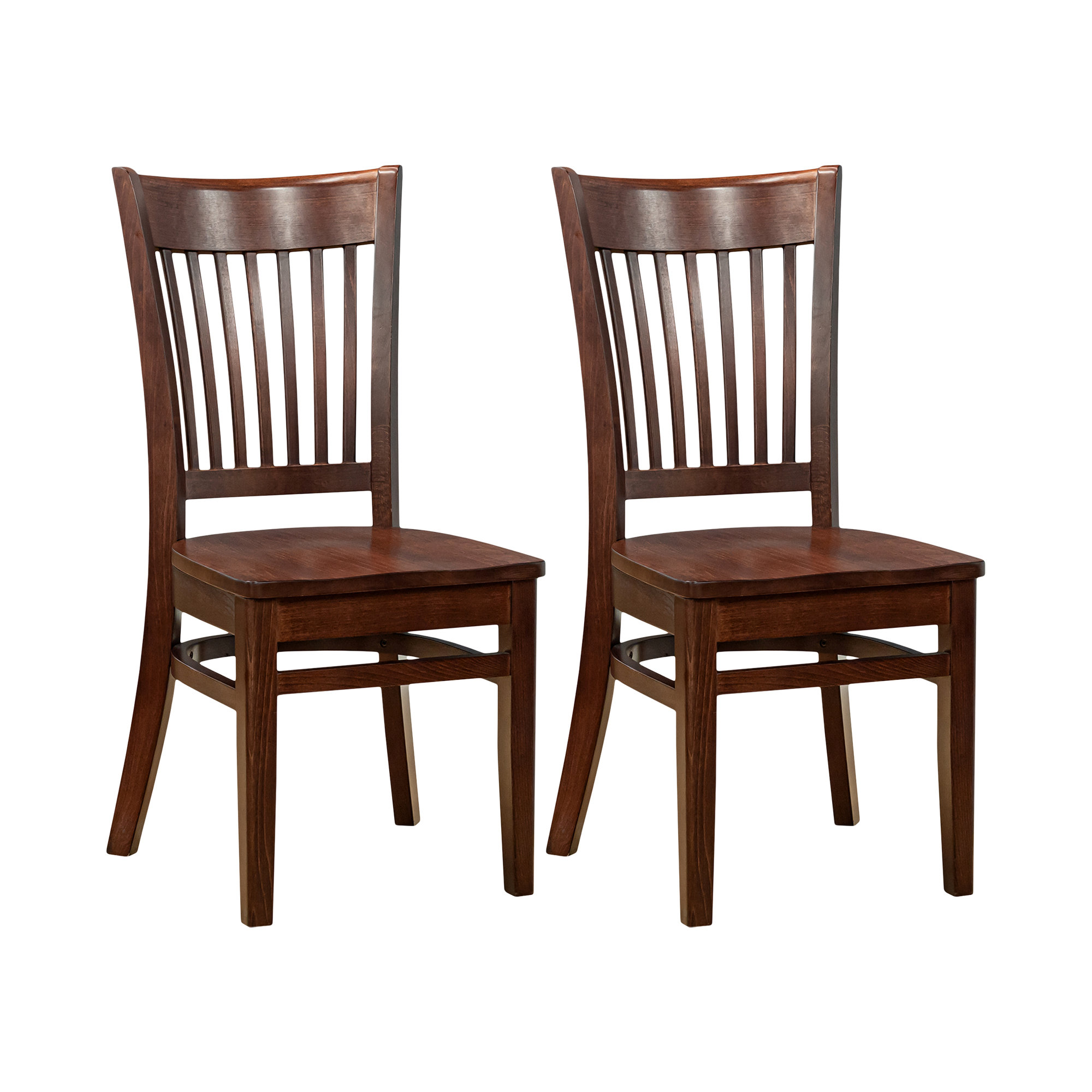 Red Barrel Studio® Julia Side Chair - Dark Mahogany | Wayfair