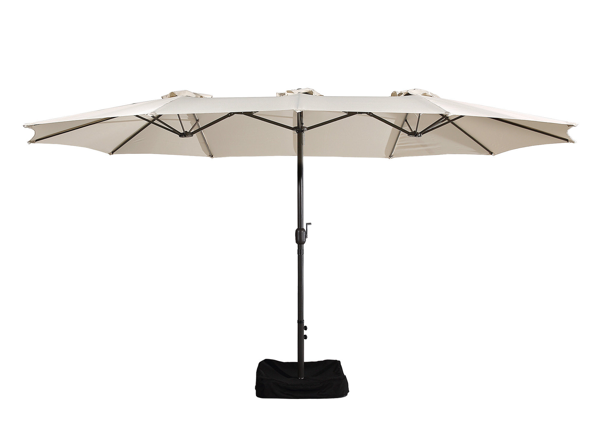 CASAINC 15' 1" x 8' 10" Outdoor Double-Sided Rectangular Market ...