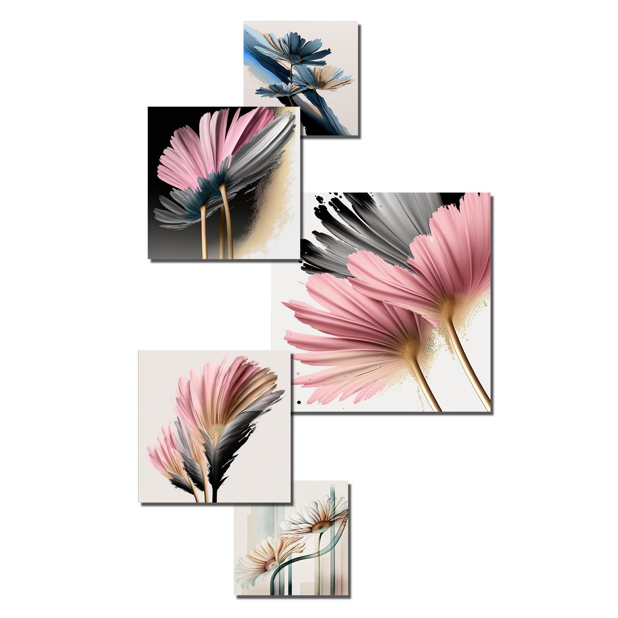 Willa Arlo™ Interiors Hyperrealistic Daisy Flowers II - Floral Daisy ...