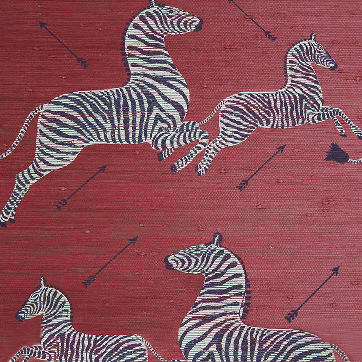 The House of Scalamandre Zebras 24' L x 26" W Wallpaper Roll | Wayfair