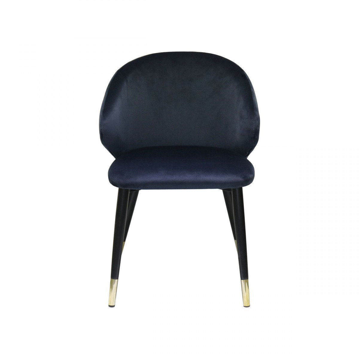 Everly Quinn Velvet Metal Wingback Arm Chair | Wayfair