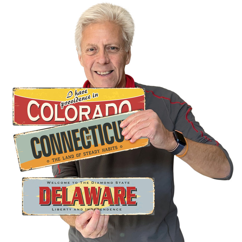 SmartSign Vintage Colorado State Sign | Wayfair