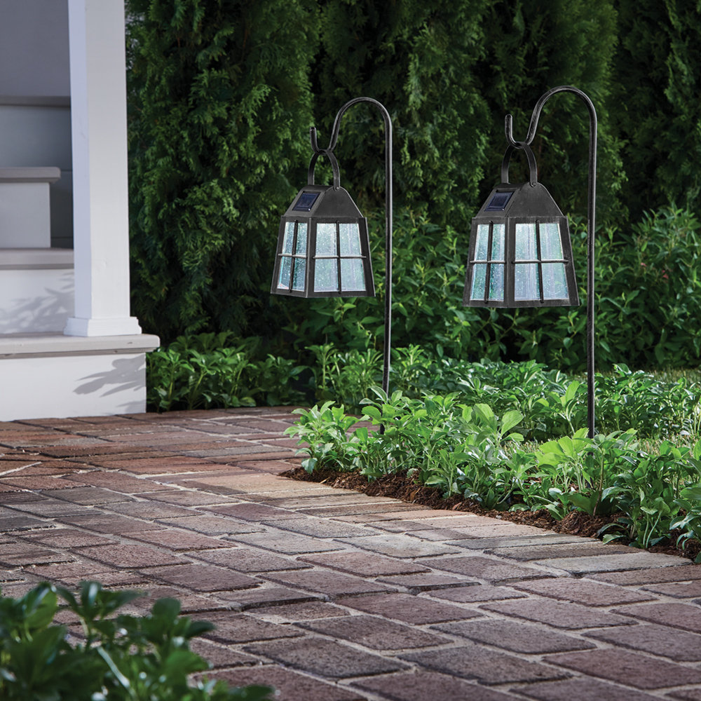 Deck Impressions Farmhouse Solar Sherpphard''s Hook Path Light And ...