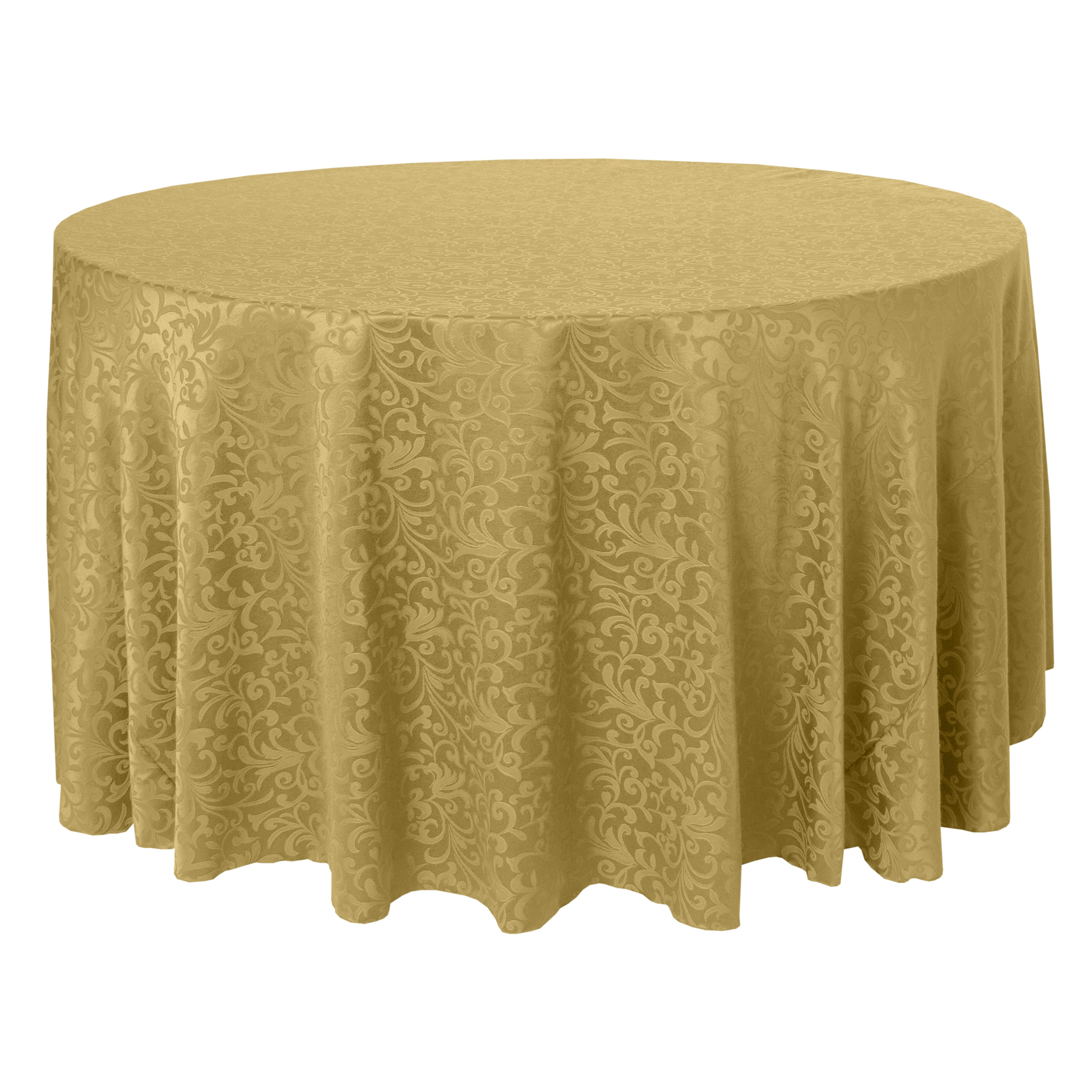 Rosdorf Park Damask Somerset Tablecloth Round | Wayfair