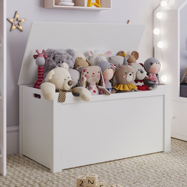 Hokku Designs Kariss Manufactured + Solid Wood Toy Box & Reviews | Wayfair