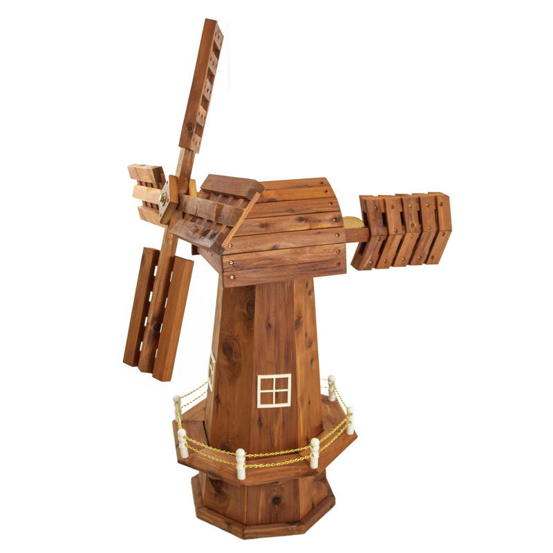 One Allium Way® Model MM134 Small 32" Windmill | Wayfair