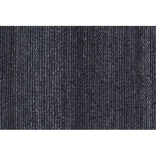 Blume Handwoven Dark Navy/White Area Rug & Reviews | Joss & Main