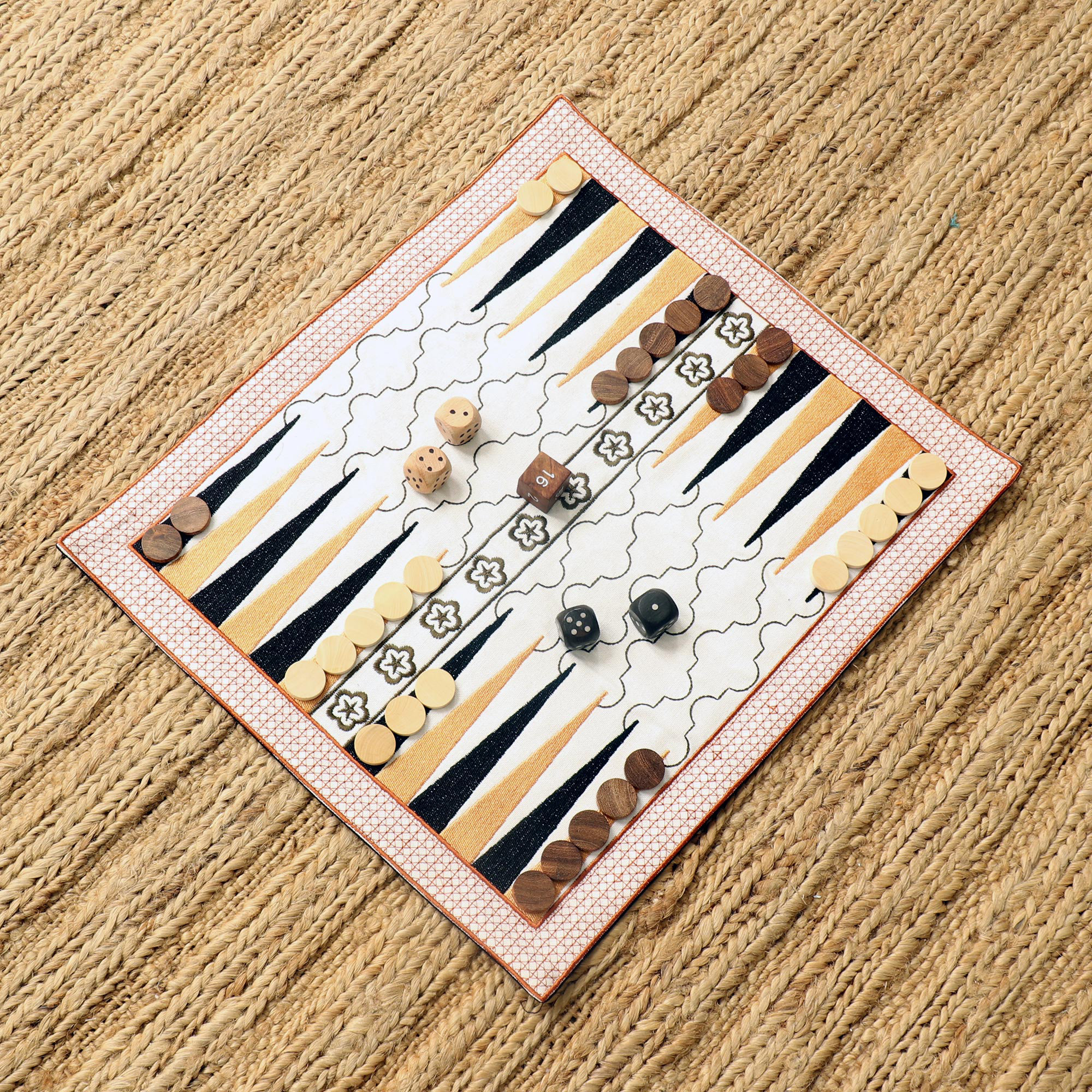 Bungalow Rose Fenndhy Handmade Ganga Star in Olive Cotton and Wood ...