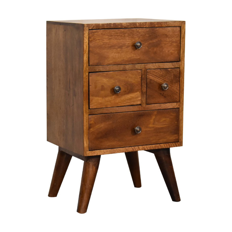 Union Rustic Bonaira Solid Wood Bedside Table | Wayfair.co.uk