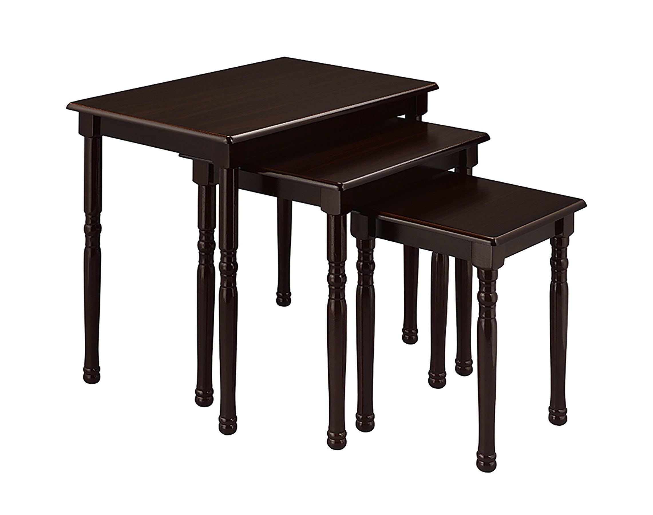 Charlton Home® Marisol 3 Piece Nesting Tables & Reviews | Wayfair