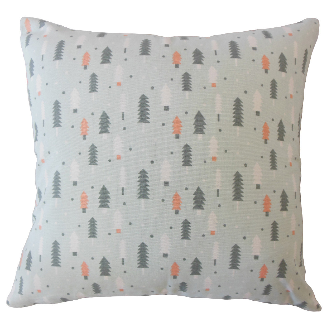 The Pillow Collection Zeandra Geometric Down Filled Cotton Throw Pillow | Wayfair