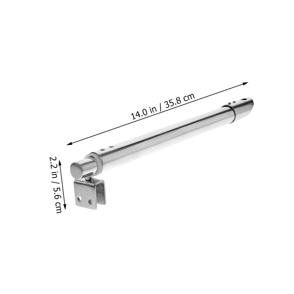 17 Stories Frameless Shower Glass Panel Support Bar Shower Door Fixed ...