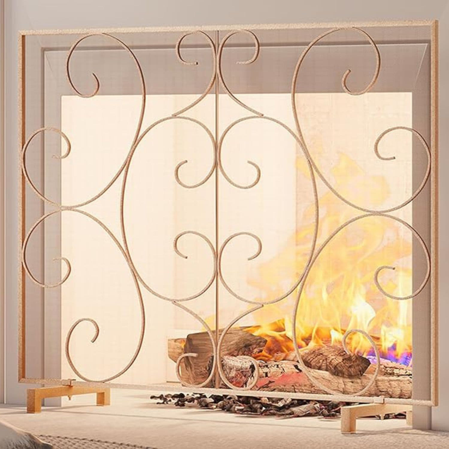Red Barrel Studio® Single Panel Fireplace Screen | Wayfair