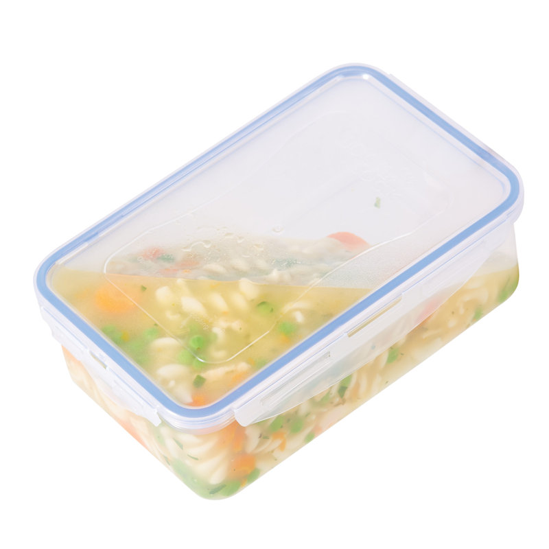 LocknLock Easy Essentials Pantry 7-Cup Rectangular Food Storage ...