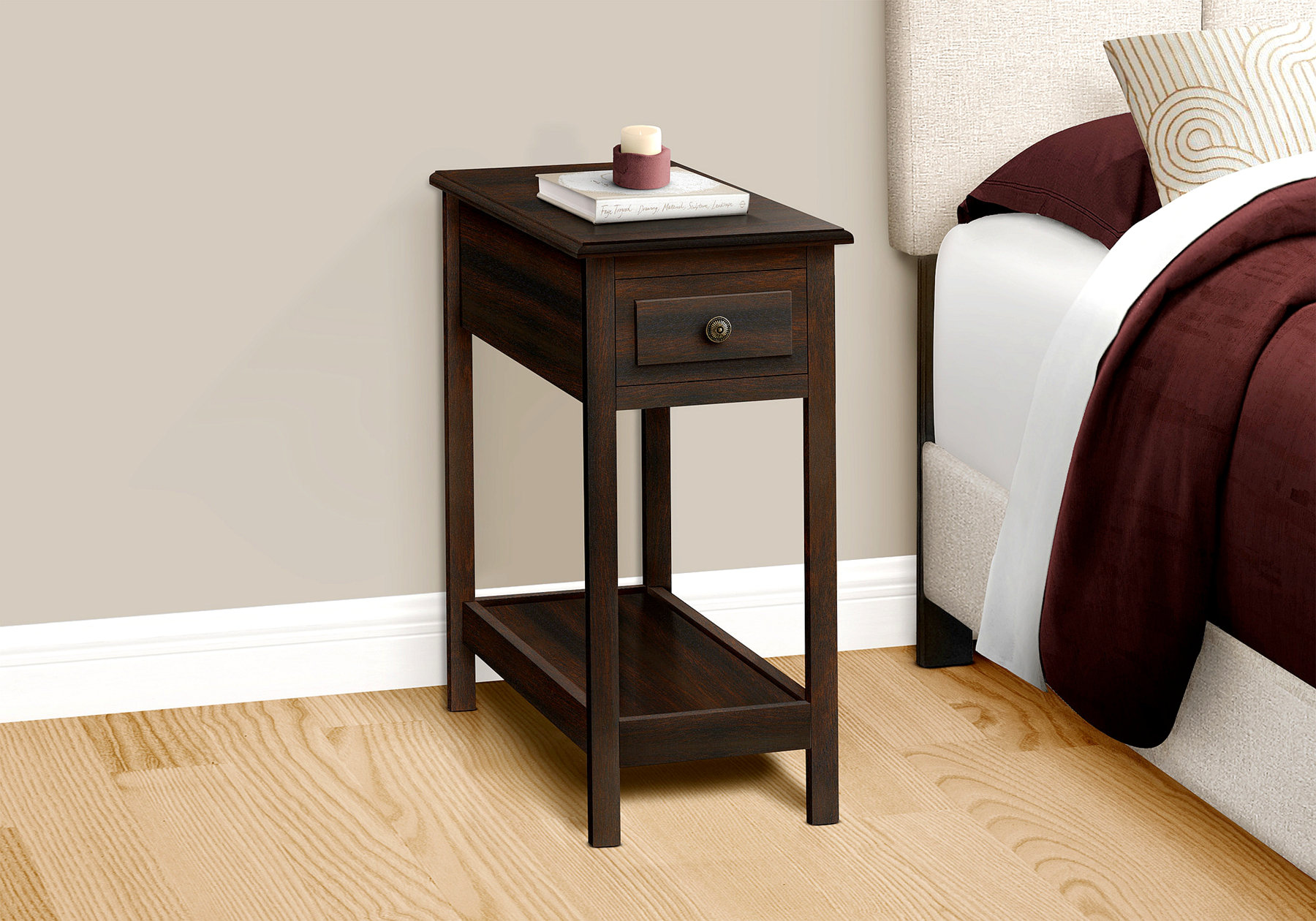 Lark Manor™ Versatile End Table With Durable Construction And Stylish Appeal For Any Room | Wayfair
