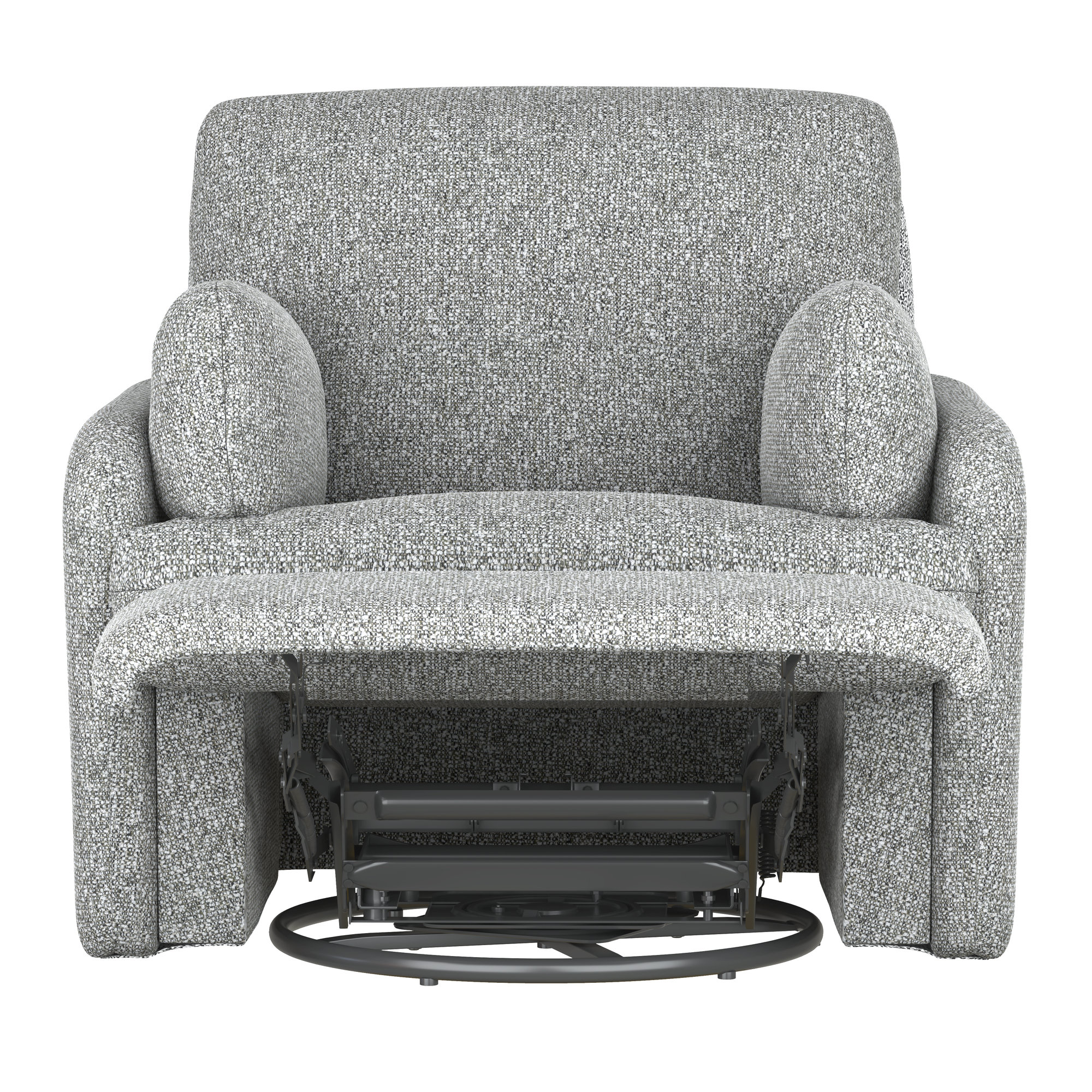 Latitude Run® Saxon Gray Manual Recliner Swivel Glider | Wayfair