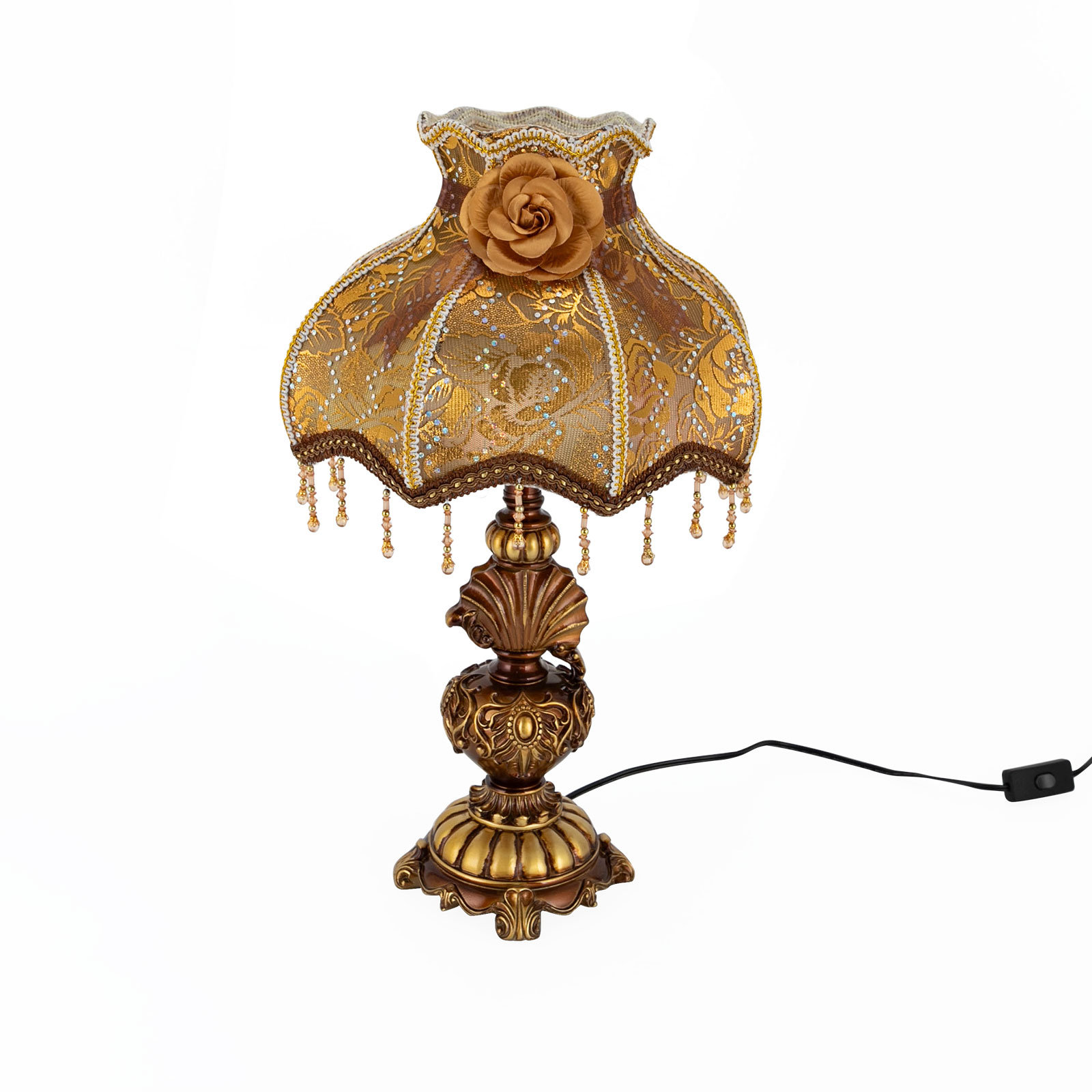 House of Hampton Fonthill Resin Table Lamp with Push-button Switch ...