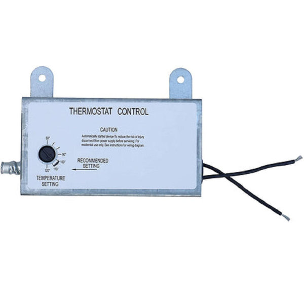 iLIVING ILG-002T Fan Thermostat Control Box, Silver | Wayfair