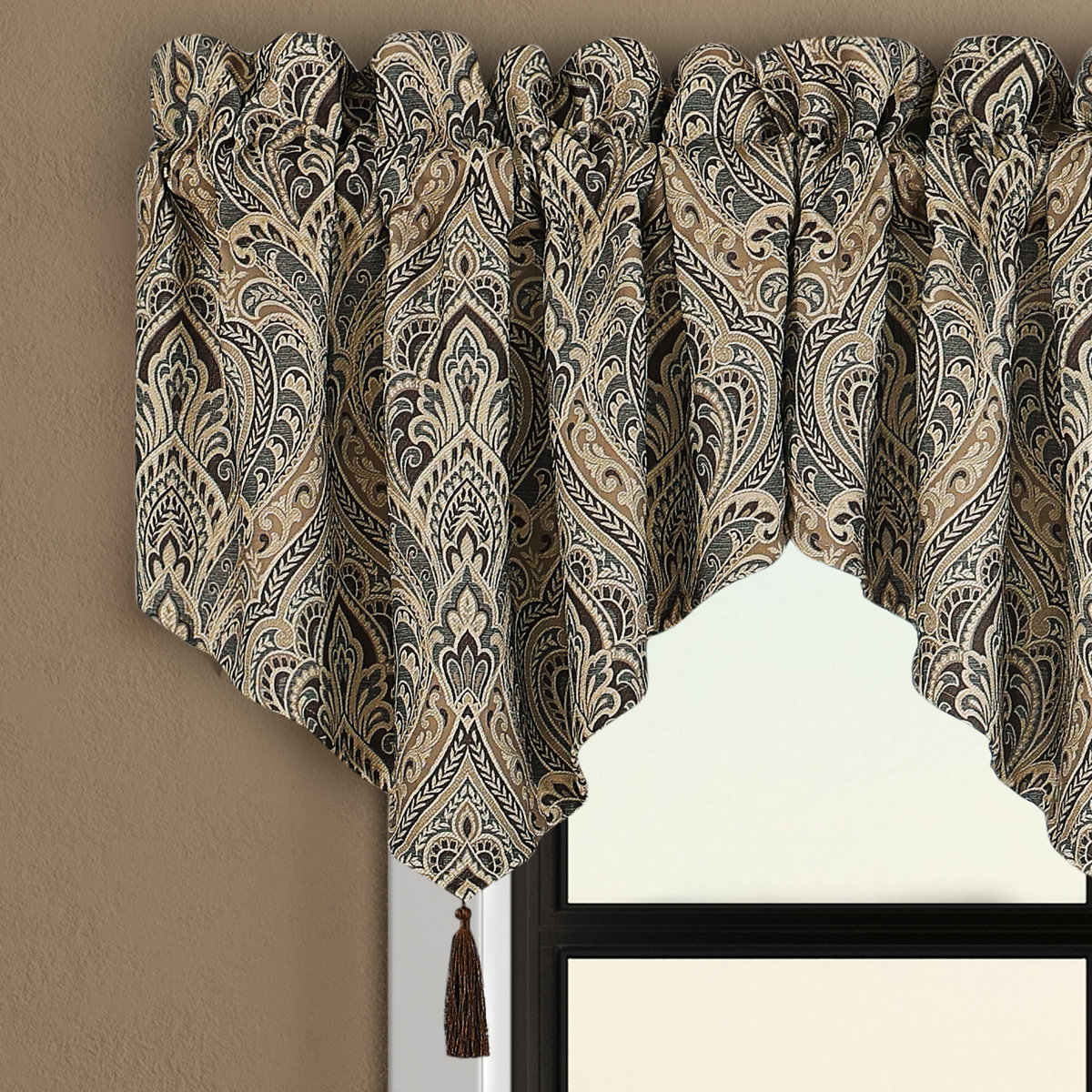 Royal Court Maren Window Ascot Valance | Wayfair