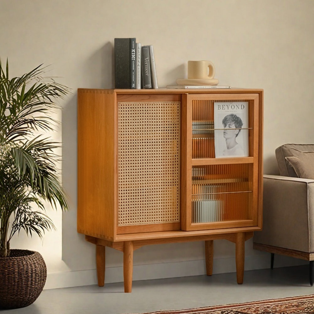 Kaoloupin Japanese Style Minimalist Bookcase | Wayfair