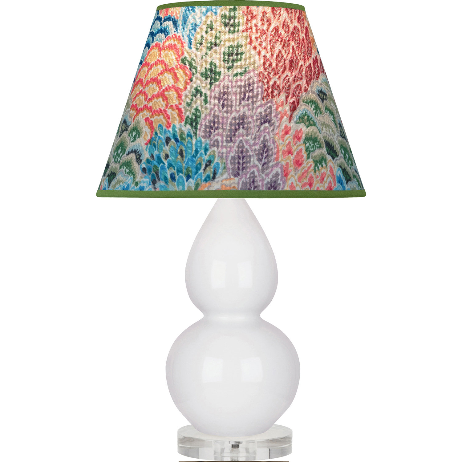 Robert Abbey Small Double Gourd Accent Lamp - Daisy, Lucite - Spring ...