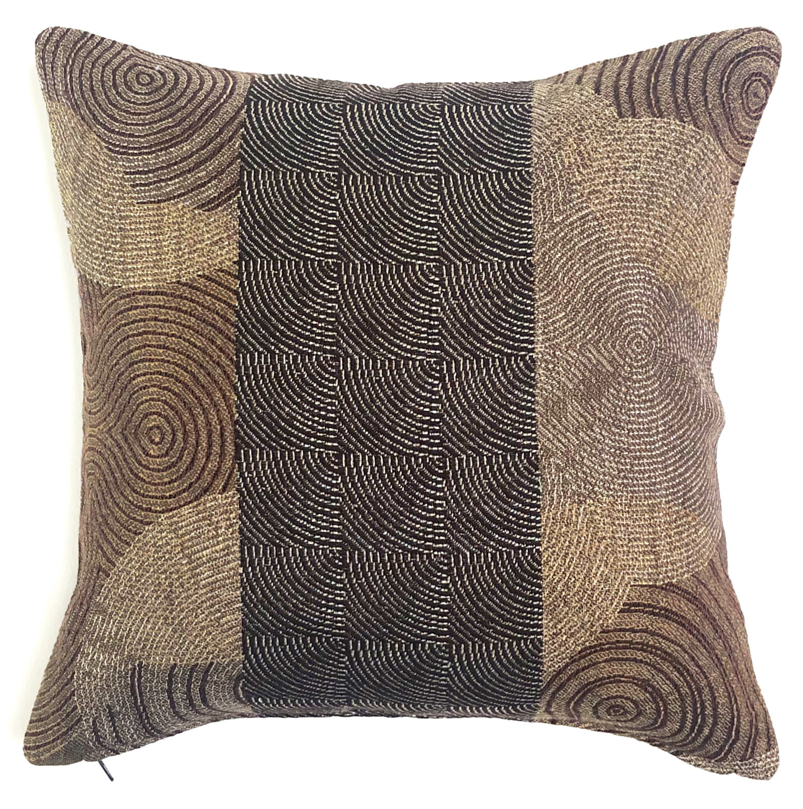 Sabira Circles Wool Throw Pillow | Wayfair