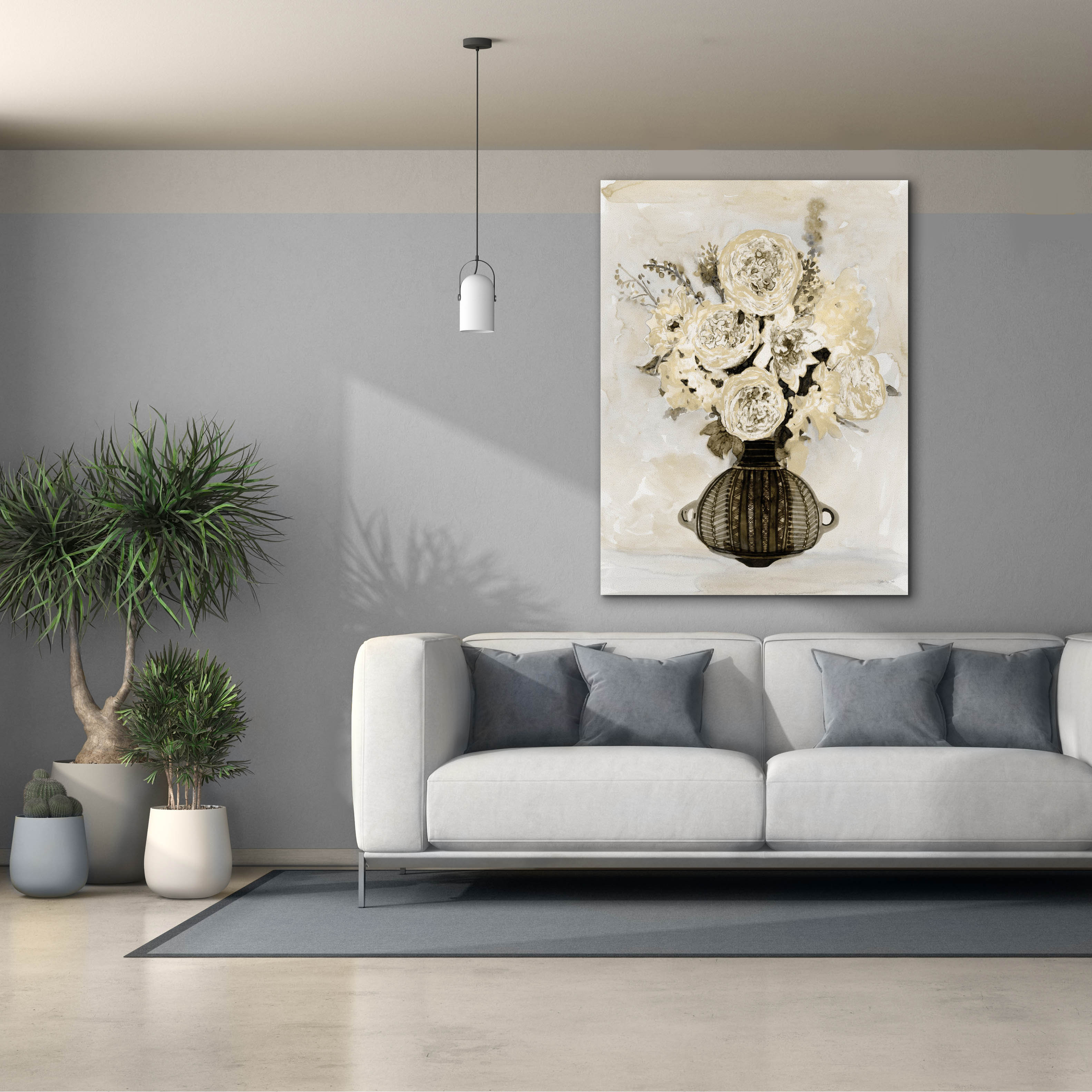 Lark Manor™ 'Incan Pot Floral 1' by Stellar Design Studio Canvas Wall ...