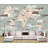 Breakwater Bay World Maps Ellipse Transport Vehicles Removable ...