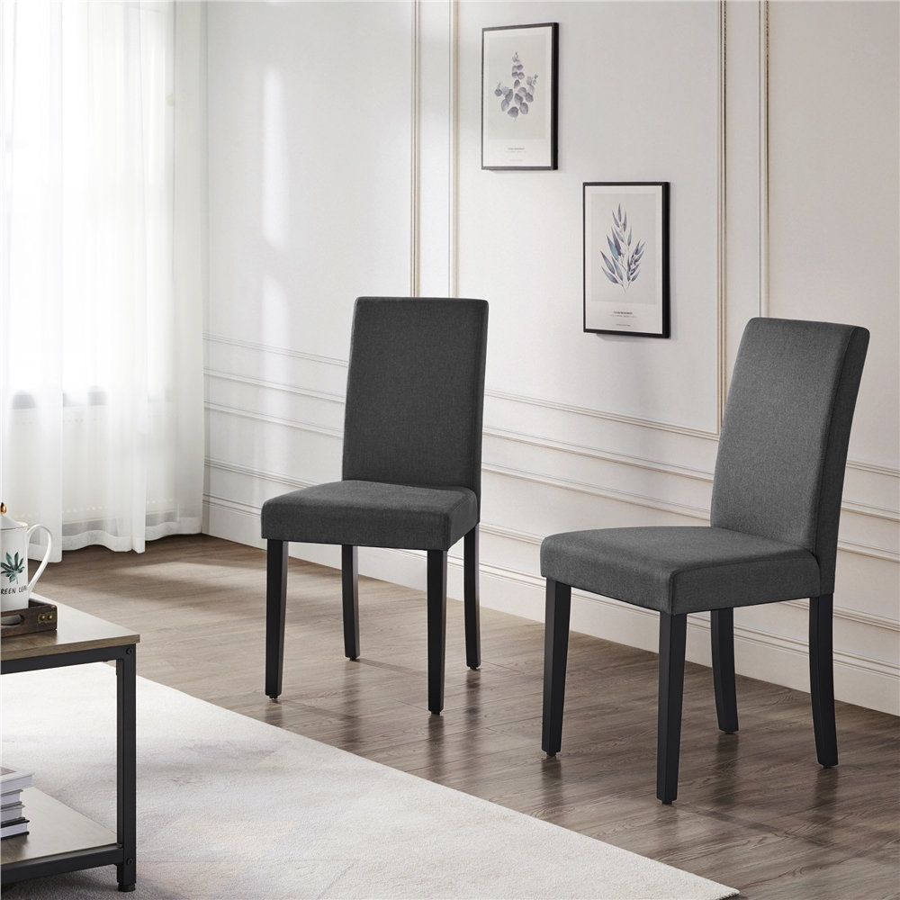 Red Barrel Studio® Upholstered Parson Dining Chairs & Reviews | Wayfair
