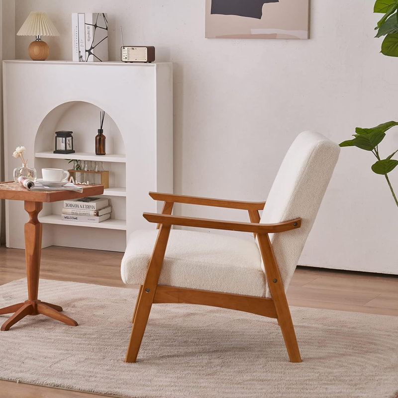 Wade Logan® Brimer Upholstered Armchair & Reviews | Wayfair
