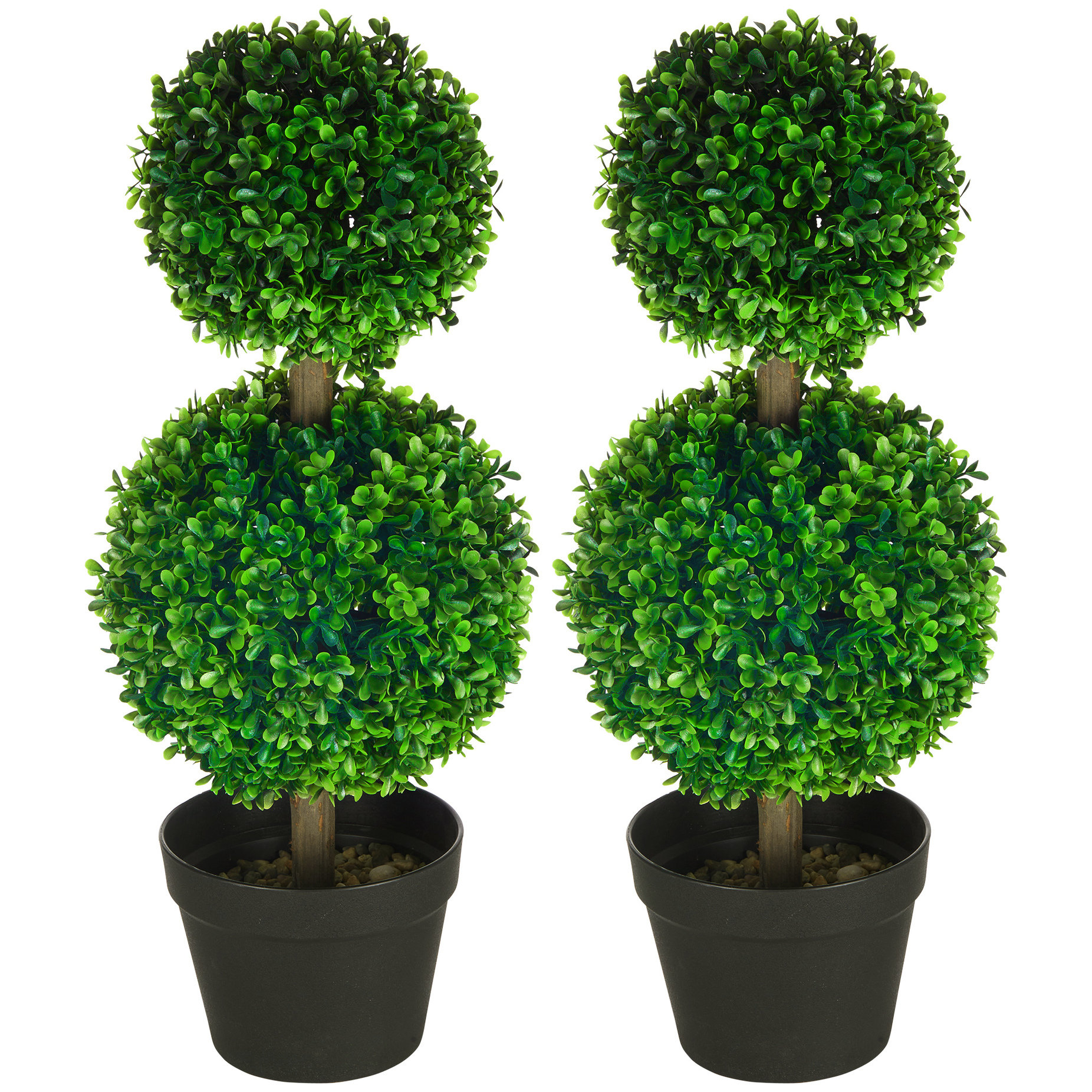 Red Barrel Studio® Plastic Artificial Tree Decor - 23.5" Natural ...