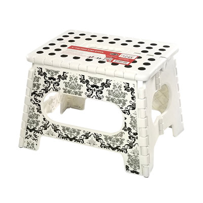 House 2 Home 1 - Step Plastic Folding Step Stool | Wayfair