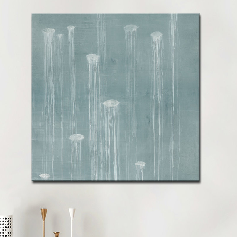Wrought Studio™ 'Abstract Spa' Graphic Art on Canvas | Wayfair