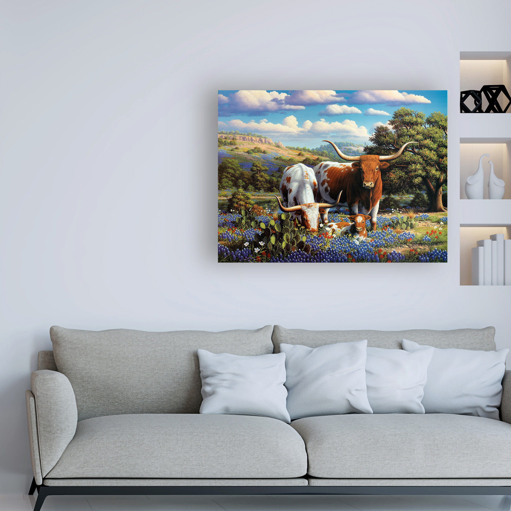 Gracie Oaks 'Living Legends' by R W Hedge - Painting Print on Canvas ...