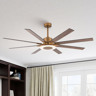 White & Cream Ceiling Fans With Lights You'll Love | Wayfair