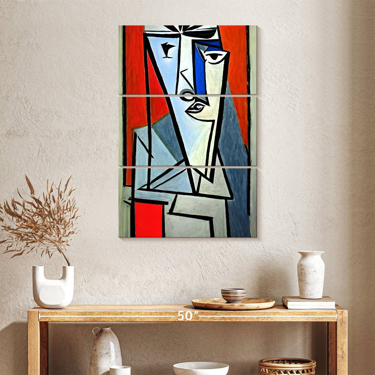 Lark Manor™ Leisha The Thinker - In The Style Of Picasso | Wayfair