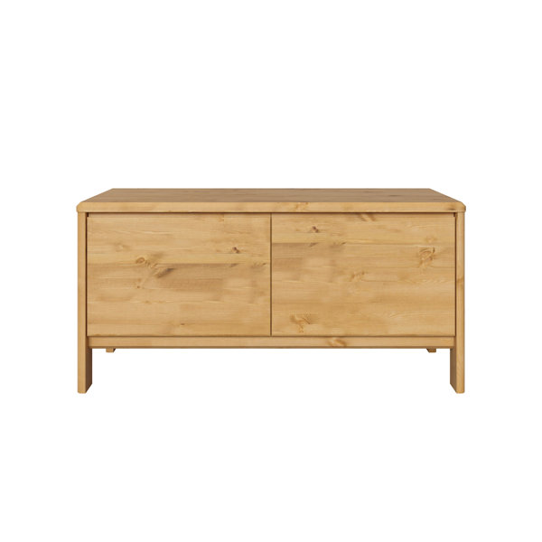 Luwo 2 Drawer 98Cm W Solid Wood Chest Of Drawers | Wayfair.co.uk