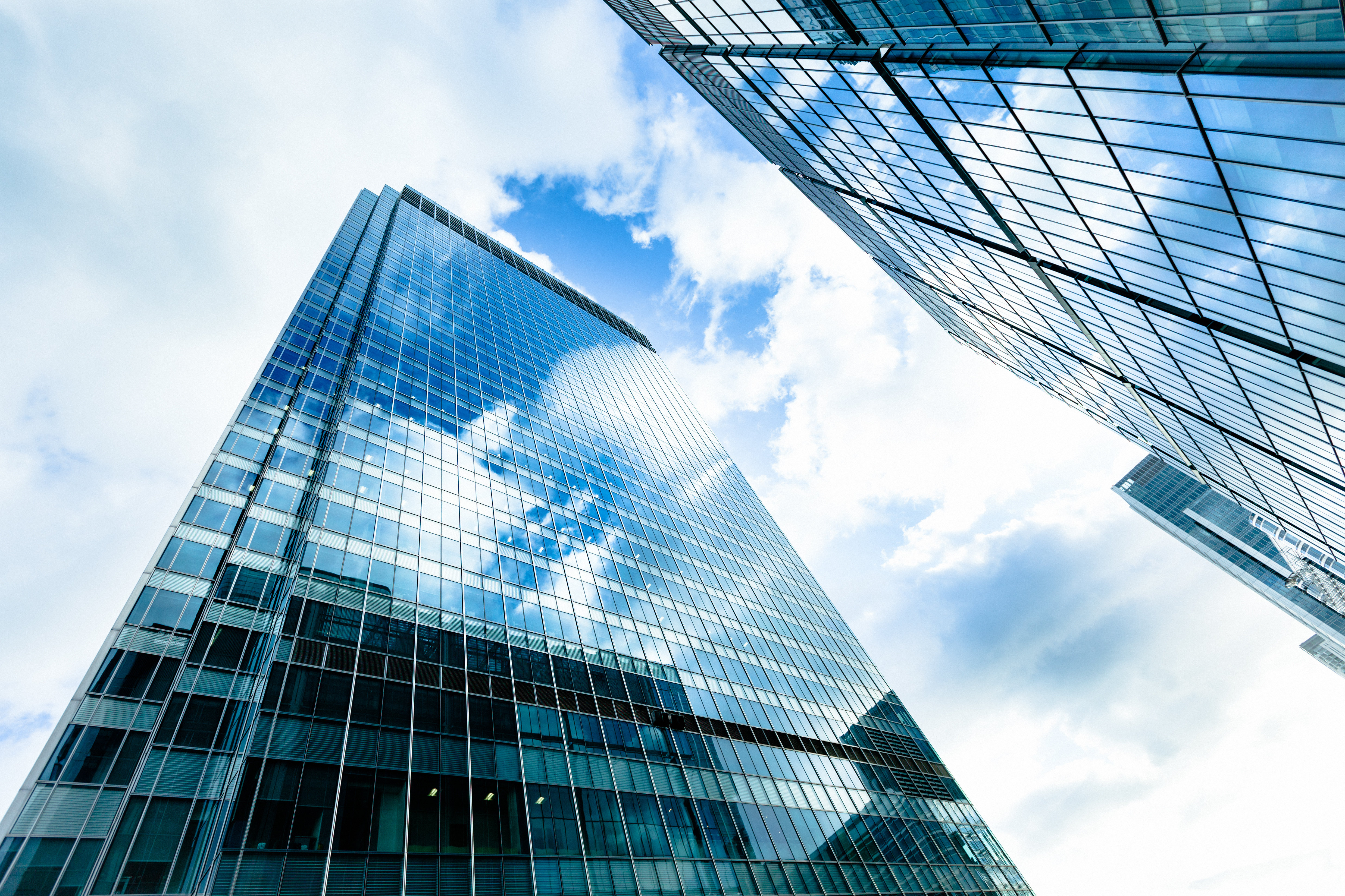 17 Stories Glass Buildings by Lightkey - Wrapped Canvas Photograph ...