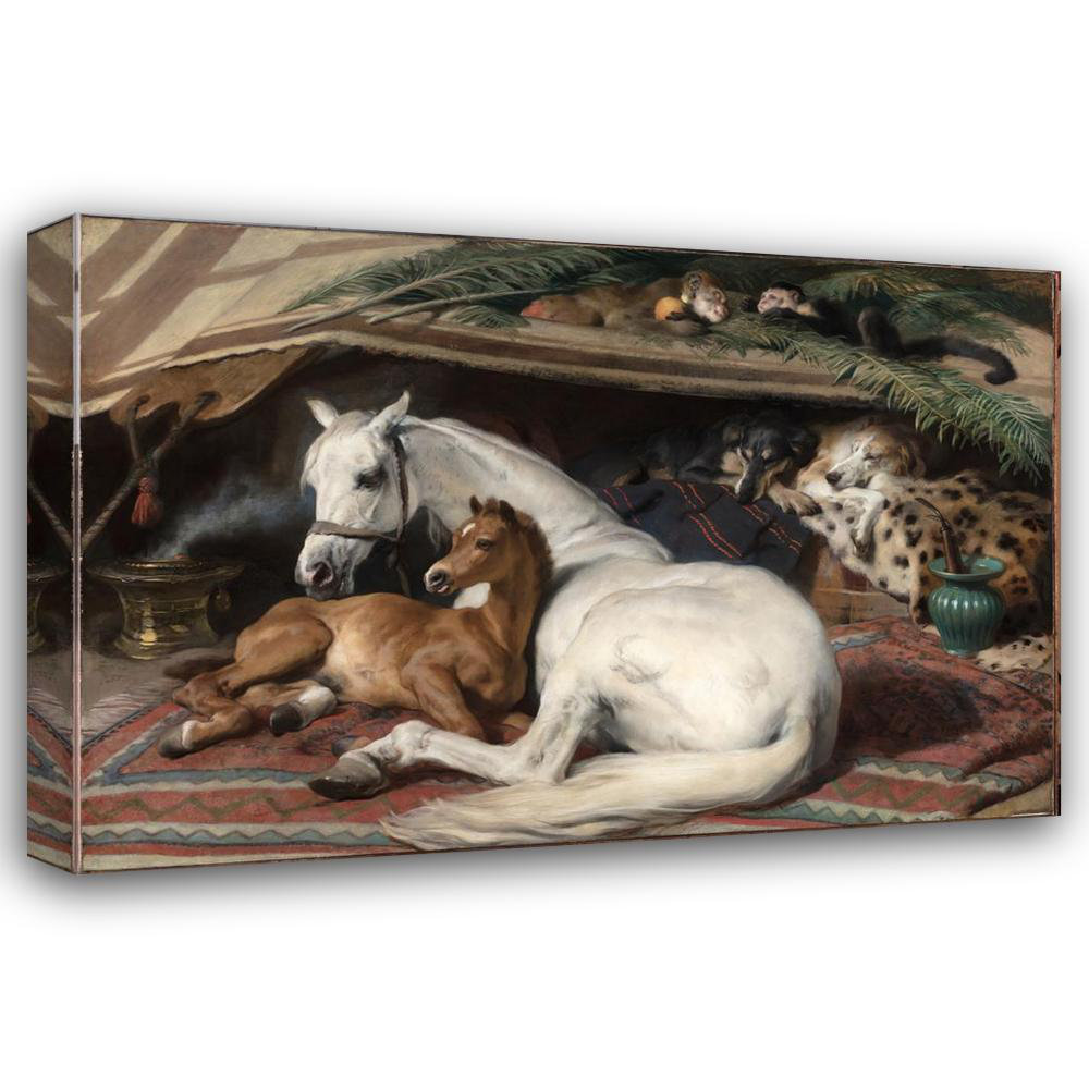 Loon Peak® "The Arab Tent" by Sir Edwin Henry Landseer - Gallery Wrap ...